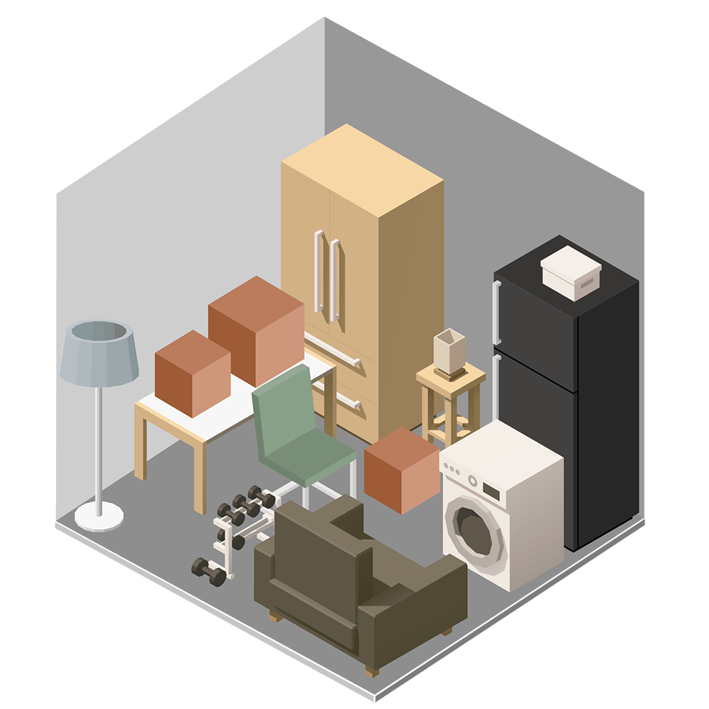 Storage Unit Size Guide - Bay Street Storage