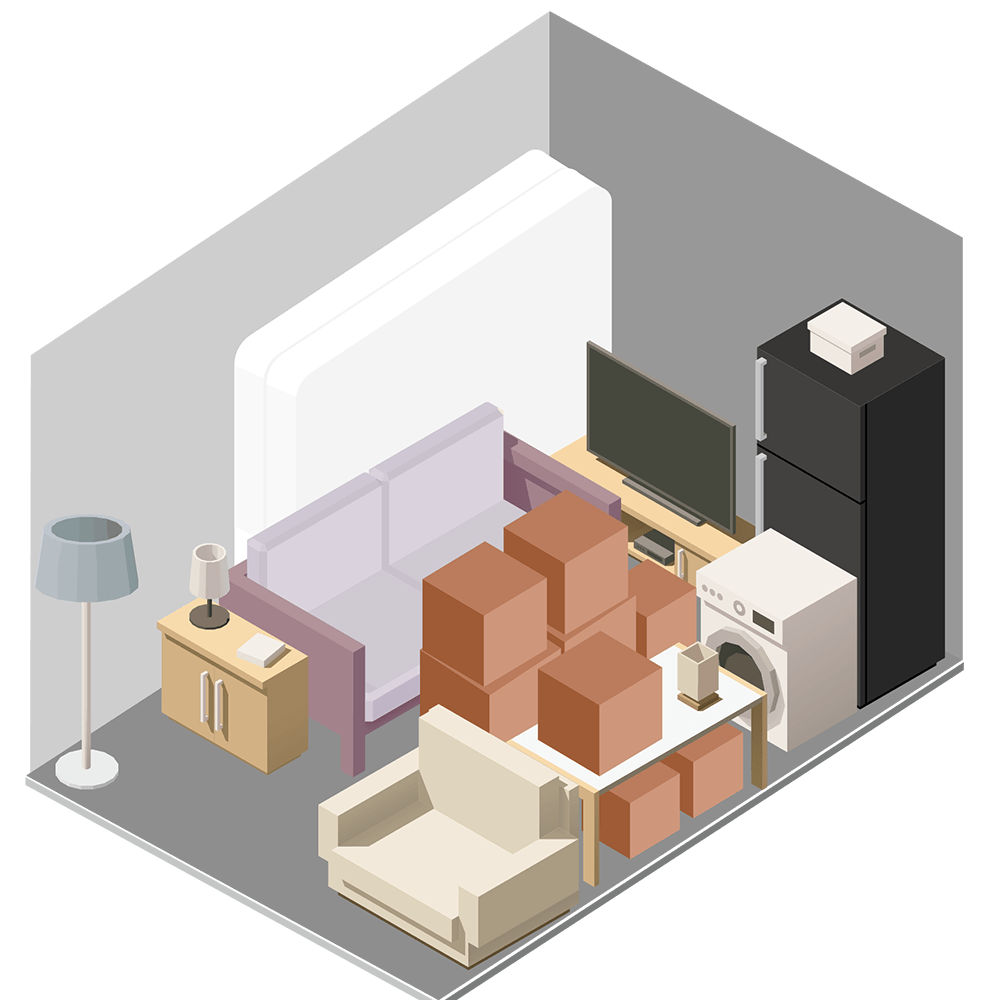 Storage Unit Size Guide - Bay Street Storage
