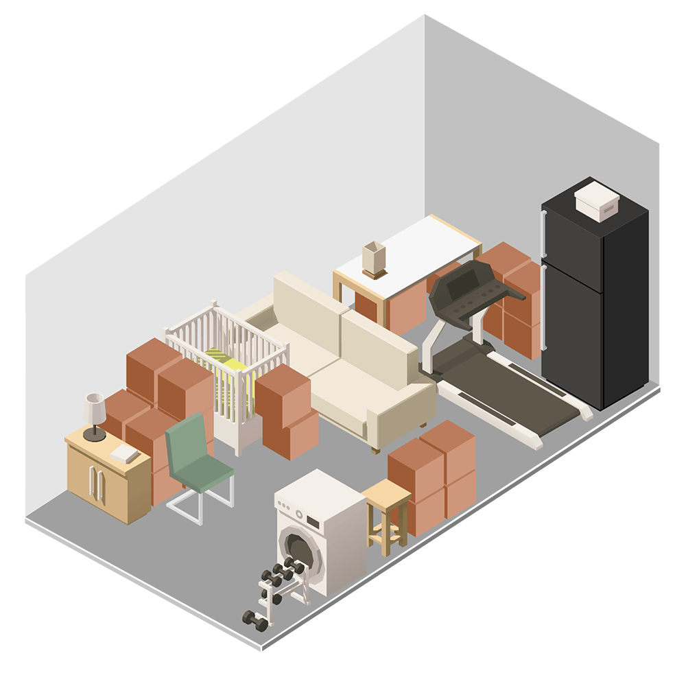 Storage Unit Size Guide - Bay Street Storage