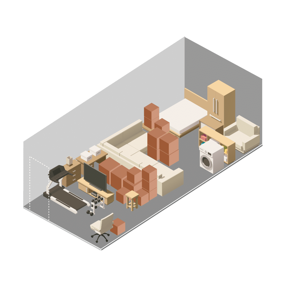 Storage Unit Size Guide - Bay Street Storage